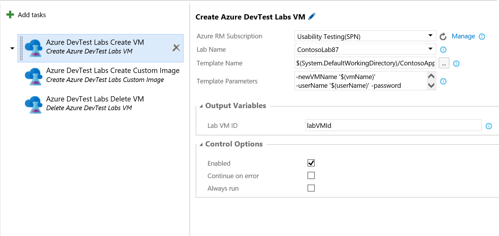 Azure DevTest Labs Tasks - Visual Studio Marketplace